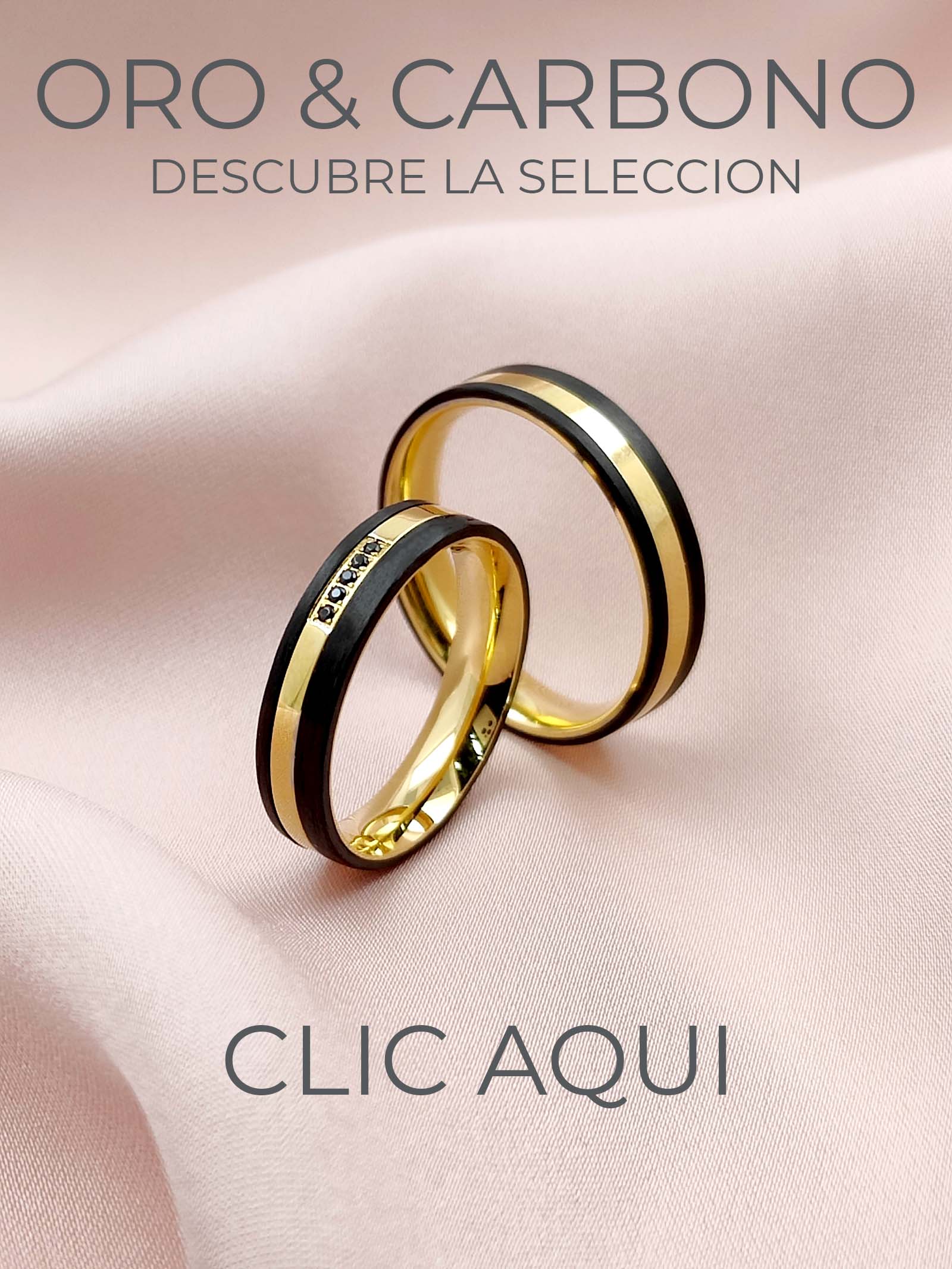Alianzas de oro y carbono: cinco motivos para elegirlas como anillos de ...